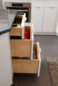 Contemporary Gourmet Kitchen Renovation by Dover Remodelers