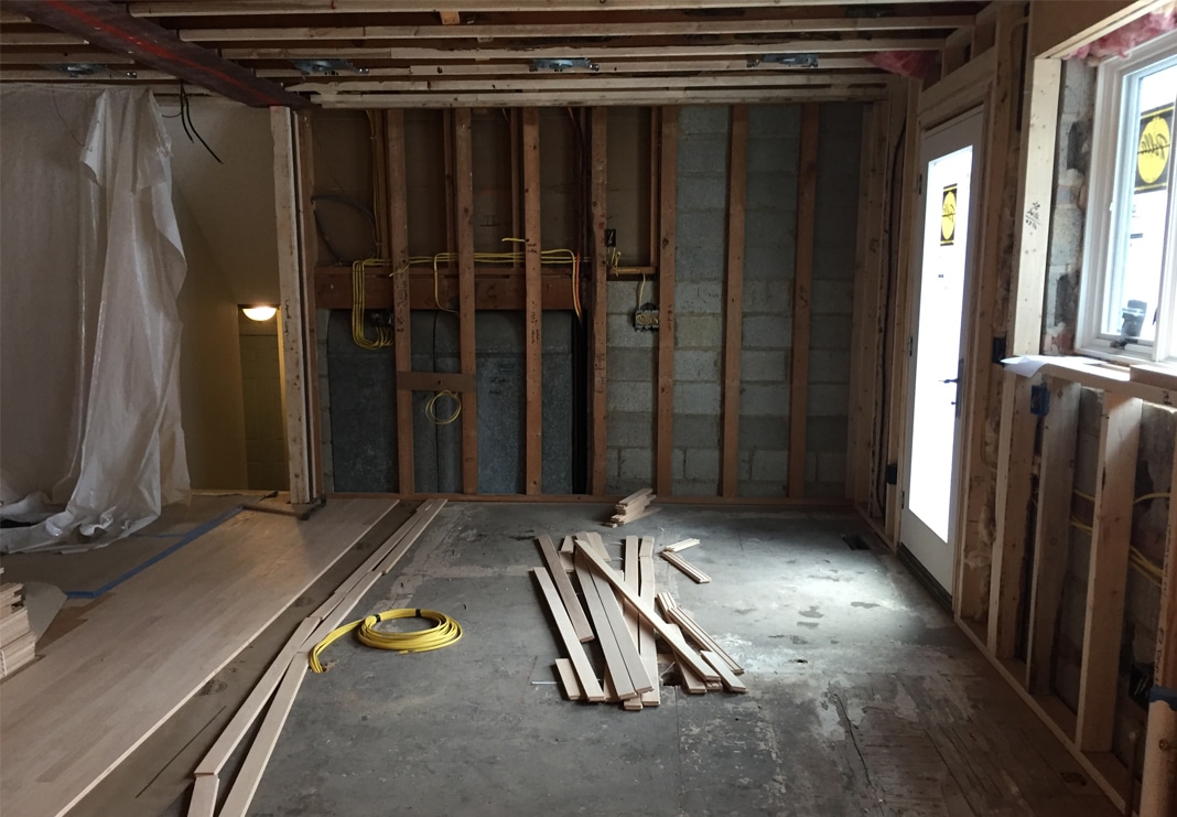 Split-Level Transforms to Open Concept Space - Dover Home Remodelers